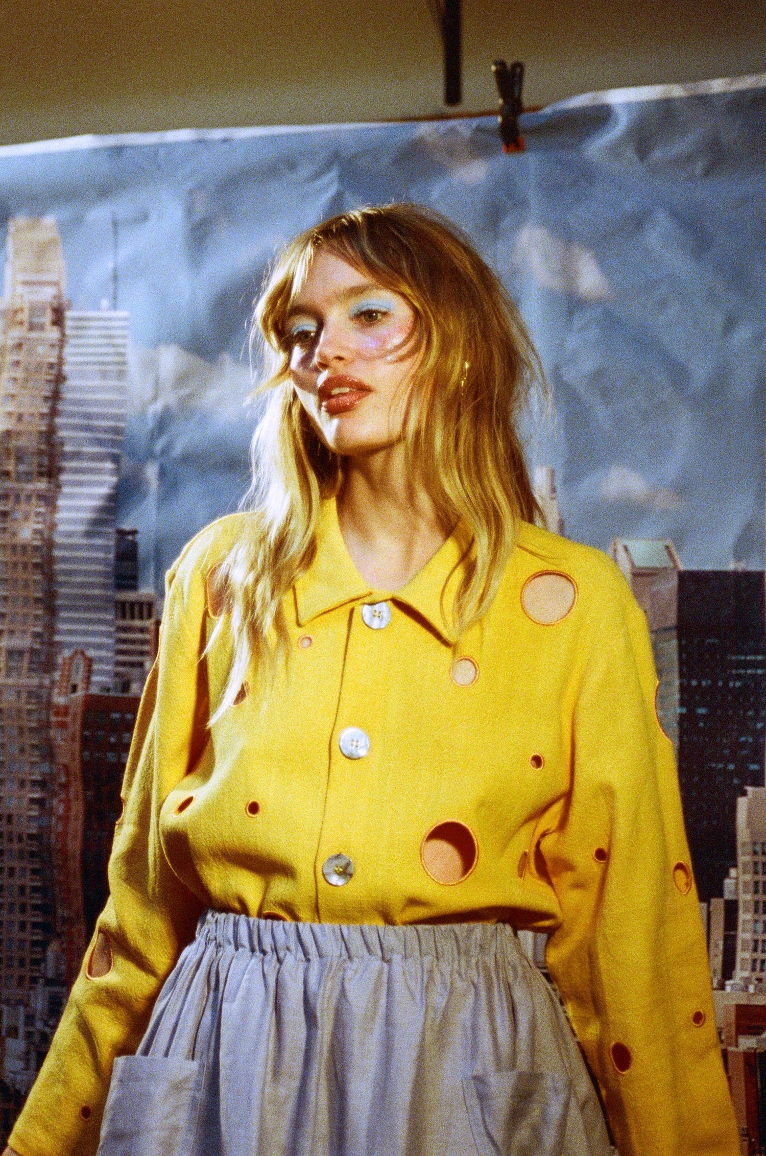 Unisex Swiss Cheese Jacket Thick Linen – Fashion Brand Company