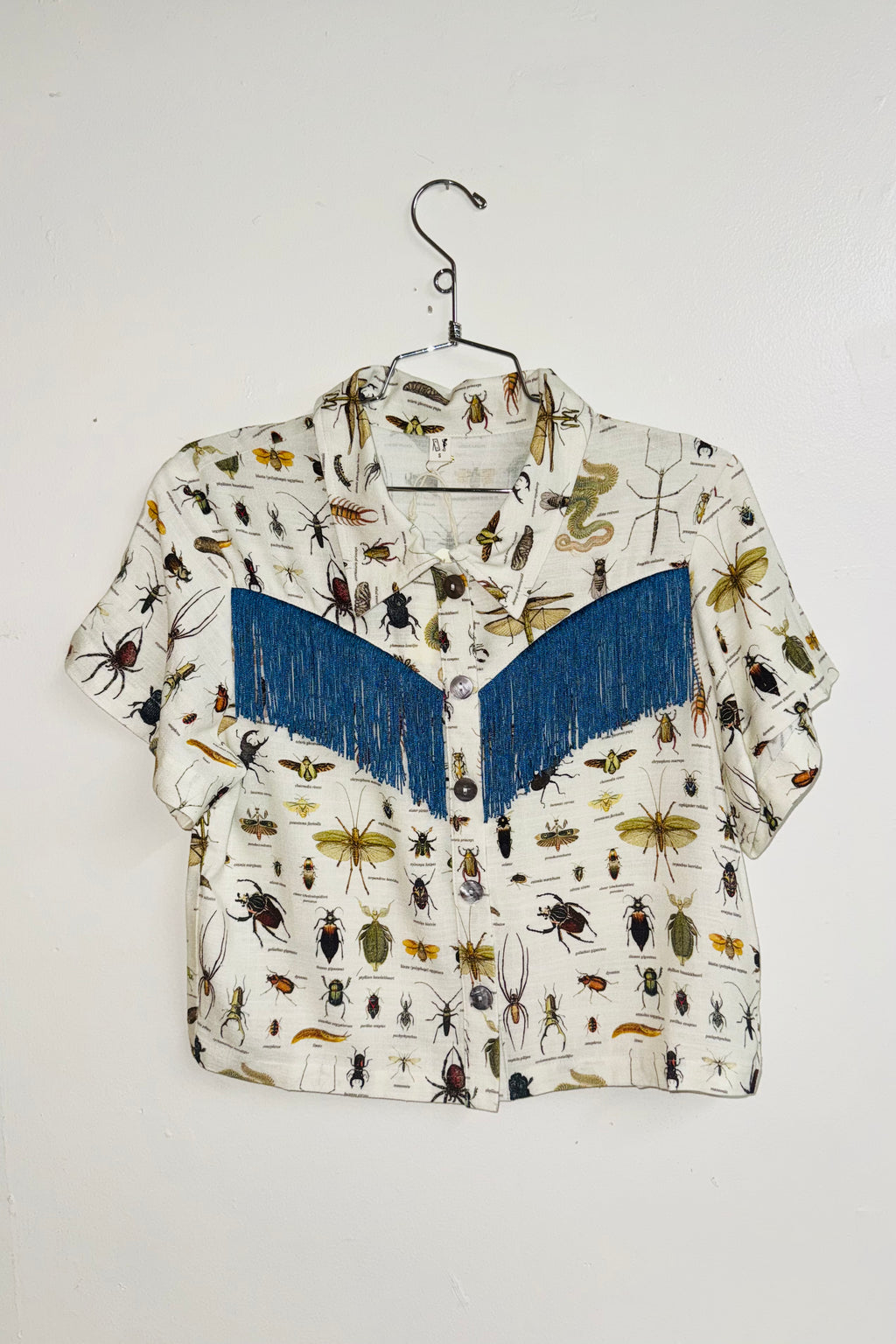 Scrap Linen Blouse #4 - S Worst Bugs – Fashion Brand Company