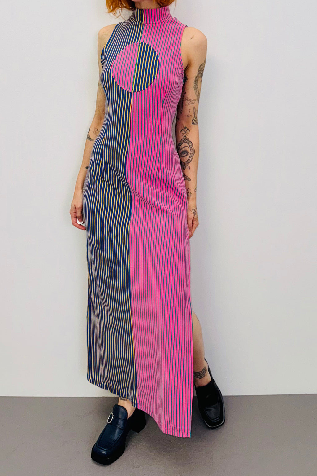 SAMPLE #468 - S Pink / Purple DNA Dress – Fashion Brand Company