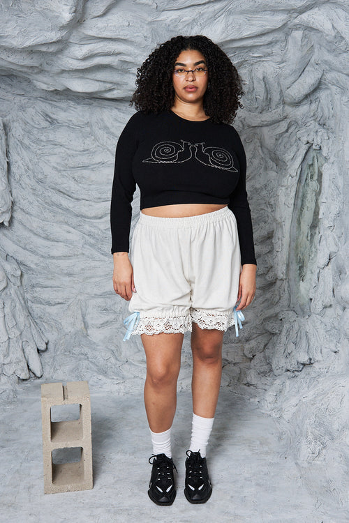 White Linen Bloomers – Fashion Brand Company