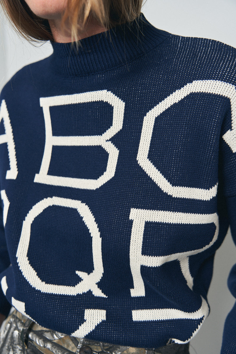Alphabet Sweater – Fashion Brand Company