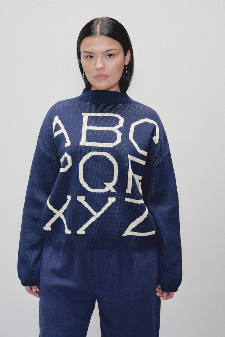 Alphabet Sweater – Fashion Brand Company