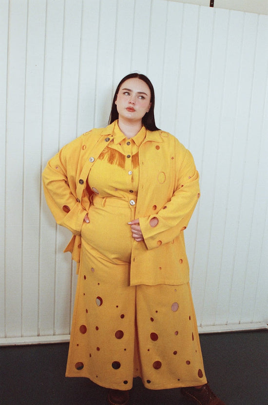 Unisex Swiss Cheese Jacket – Fashion Brand Company